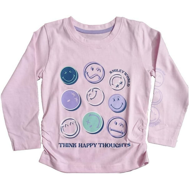 Toddler Girls licensed Smiley World® T shirt. - Walmart.ca