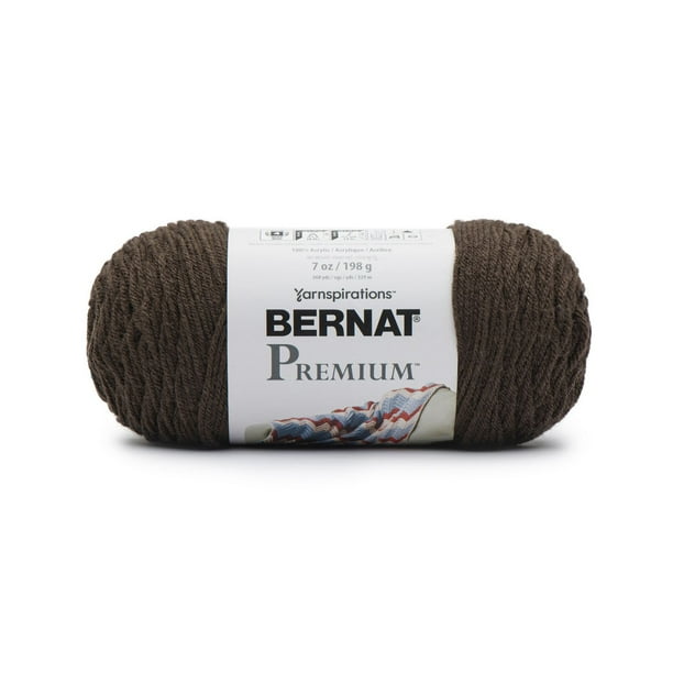 Bernat® Premium™ Yarn, Acrylic #4 Medium, 7oz/198g, 360 Yards, Acrylic ...
