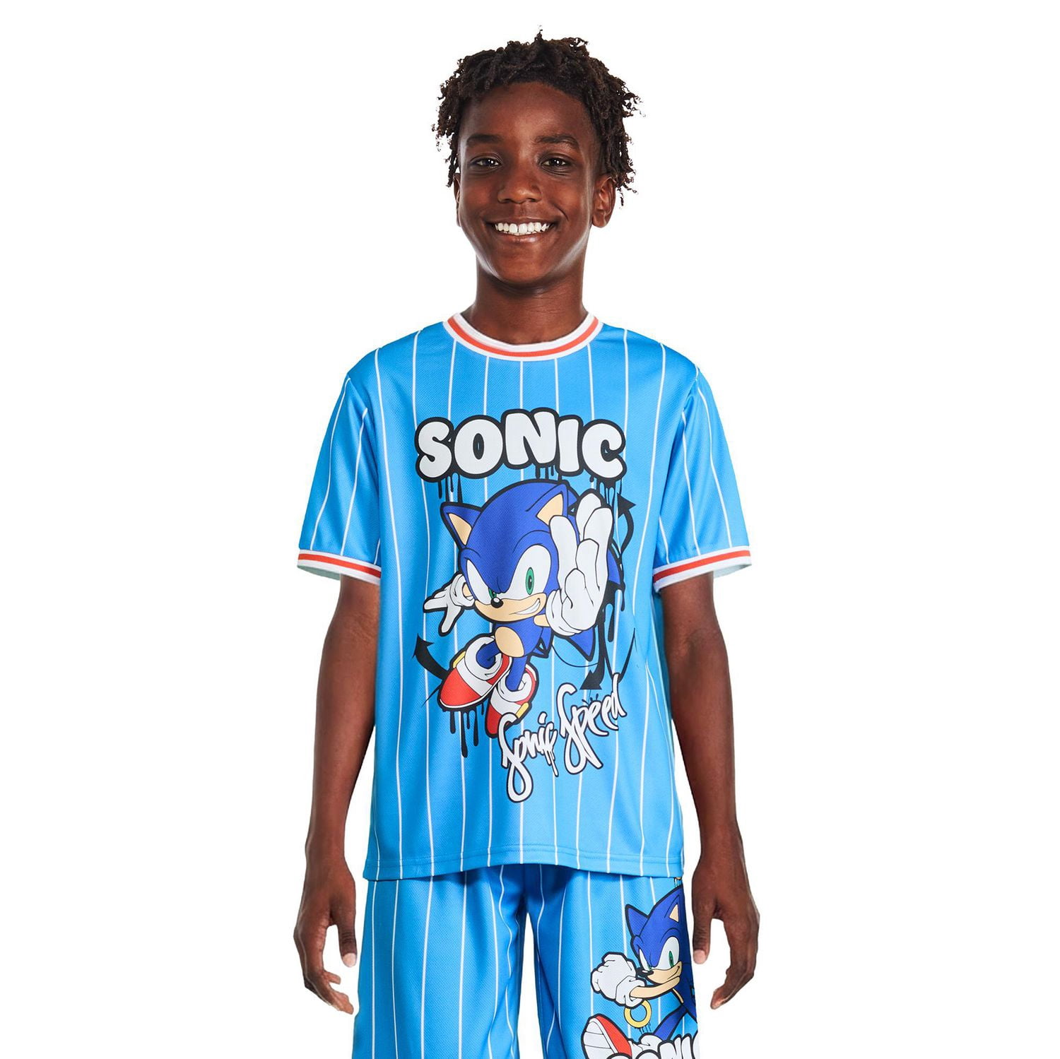 Click here for Sonic The Hedgehog Boys Mesh T-Shirt Xl prices