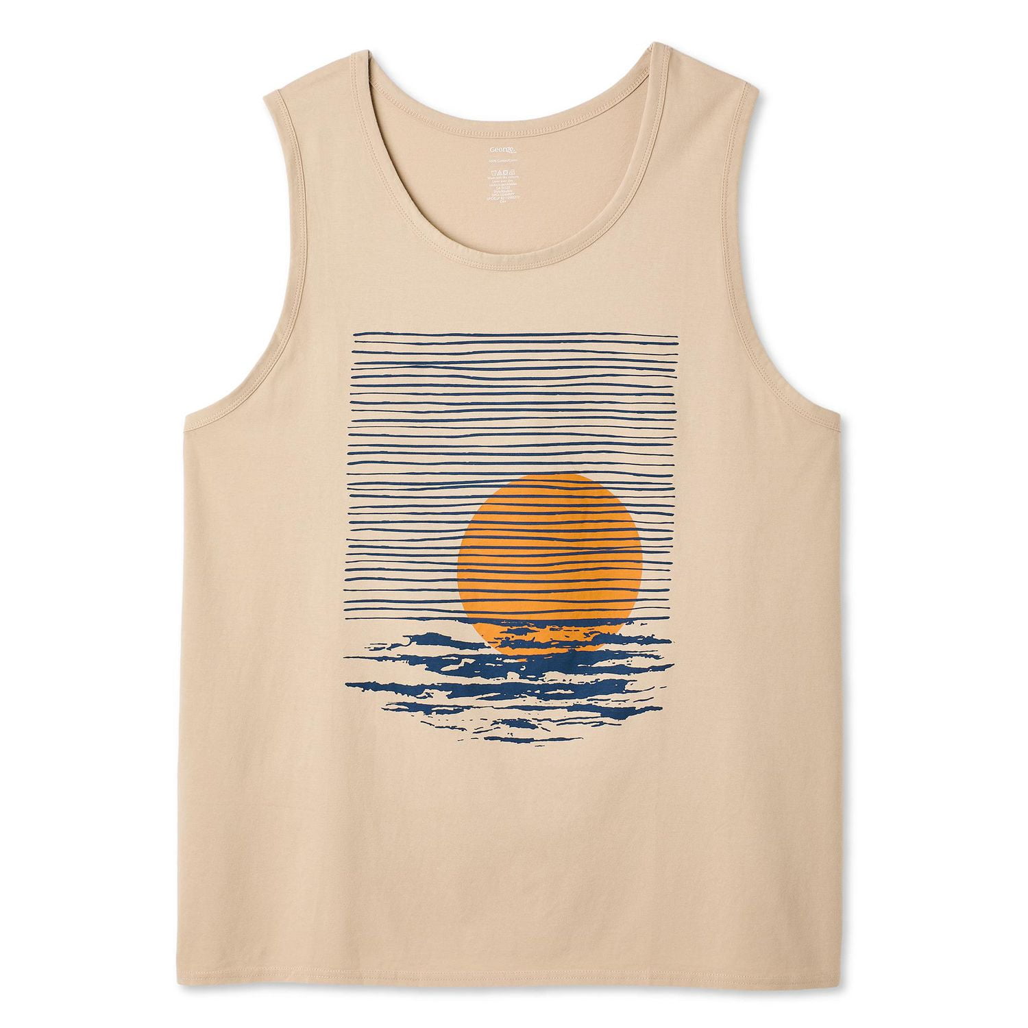 Click here for George Big Mens Graphic Tank Top 3xl prices