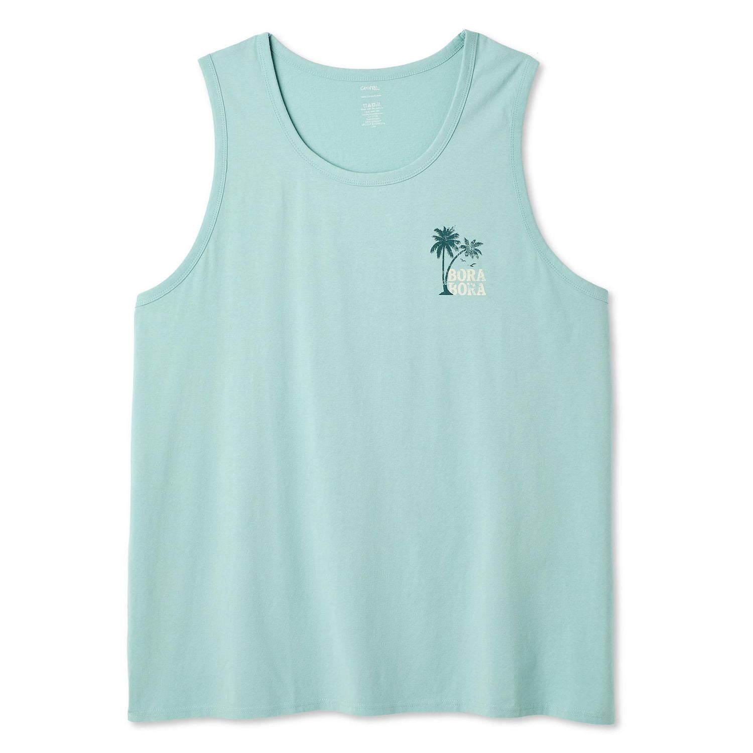 Click here for George Big Mens Graphic Tank Top 5xl prices