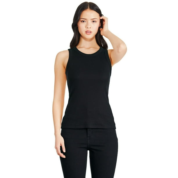 George Women's High Neckline Rib Tank, Sizes XS-XXL - Walmart.ca