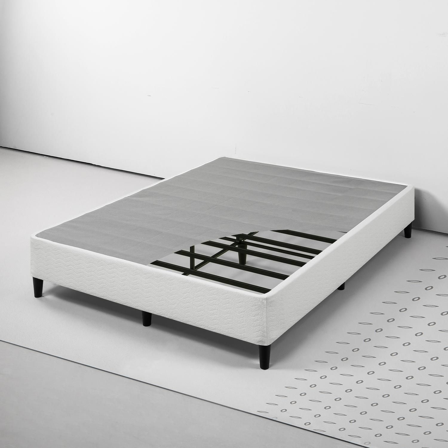 Zinus 9 Inch Smart Box Spring With 5 Inch Support Legs Headboard Brackets Included Frame Not Required Mattress Foundation Easy Assembly Walmart