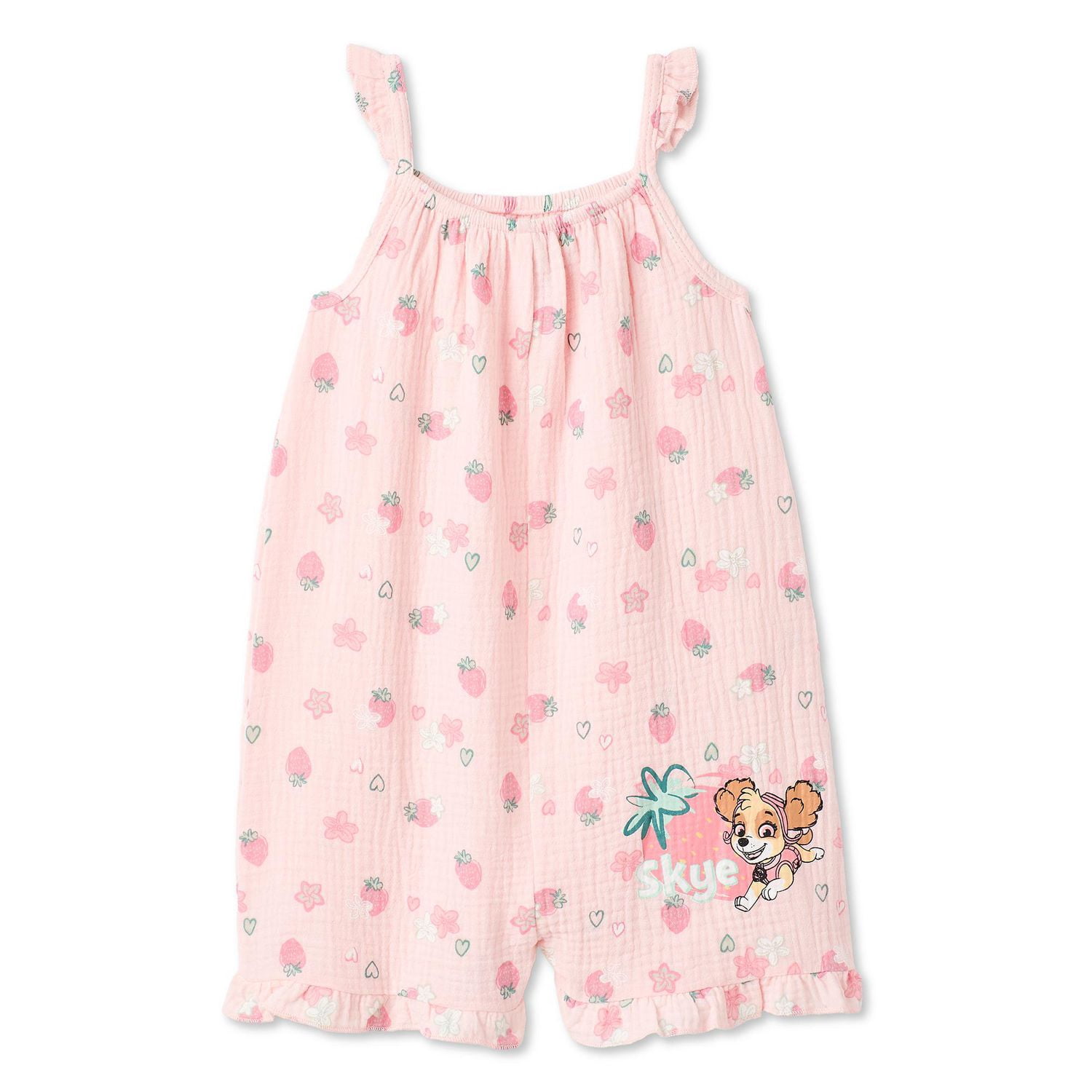 Click here for Paw Patrol Toddler Girls Skye Ruffled Romper 3t prices