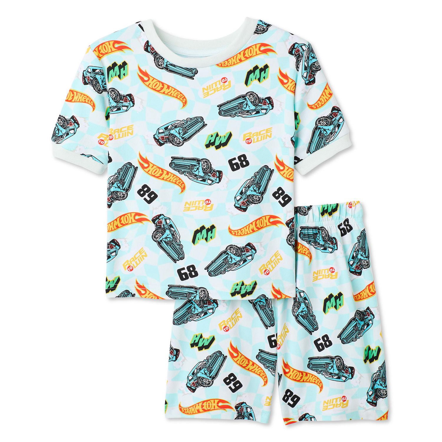 Click here for Hot Wheels Toddler Boys Two Piece Pajama Set 3t prices