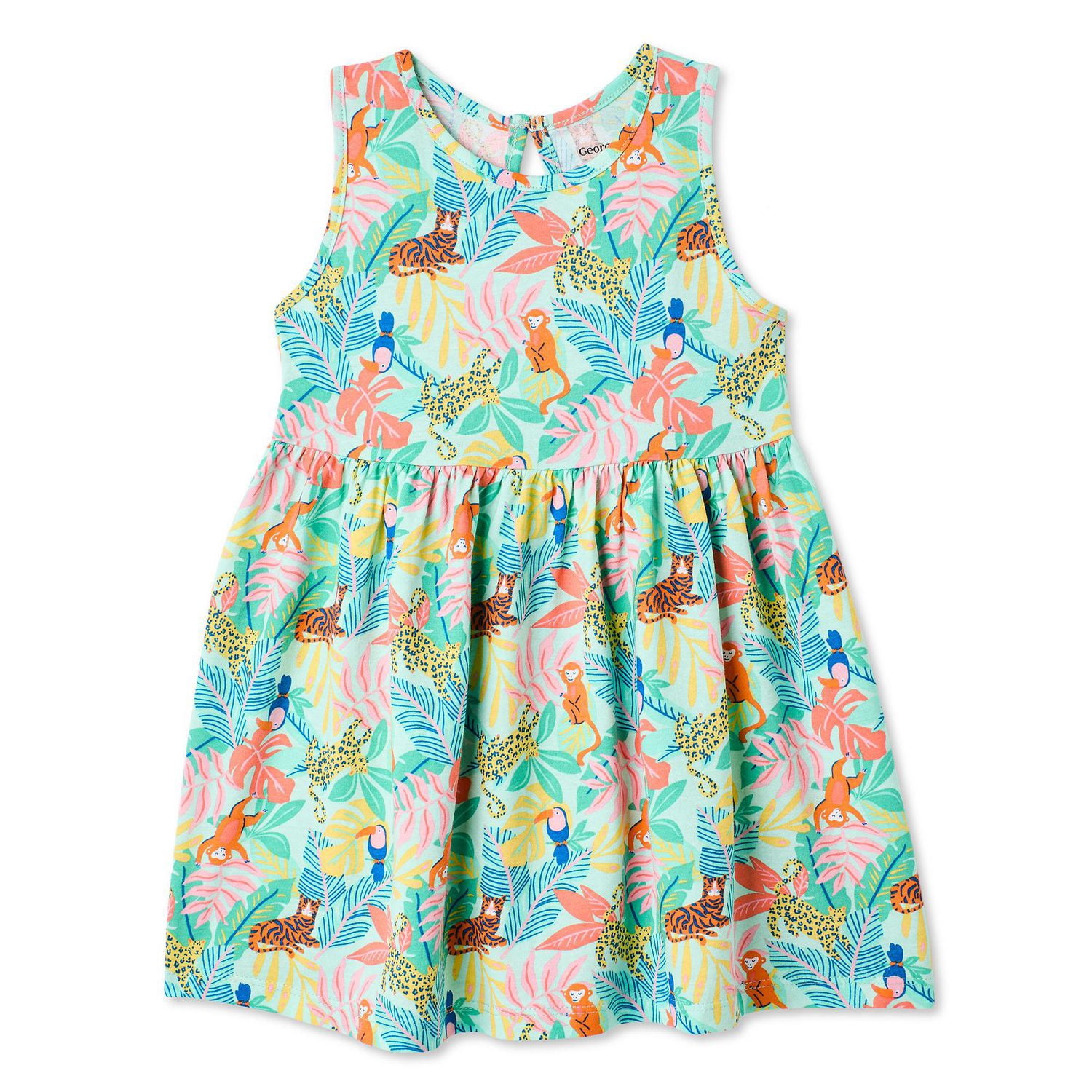 Click here for George Toddler Girls Printed Dress 4t prices