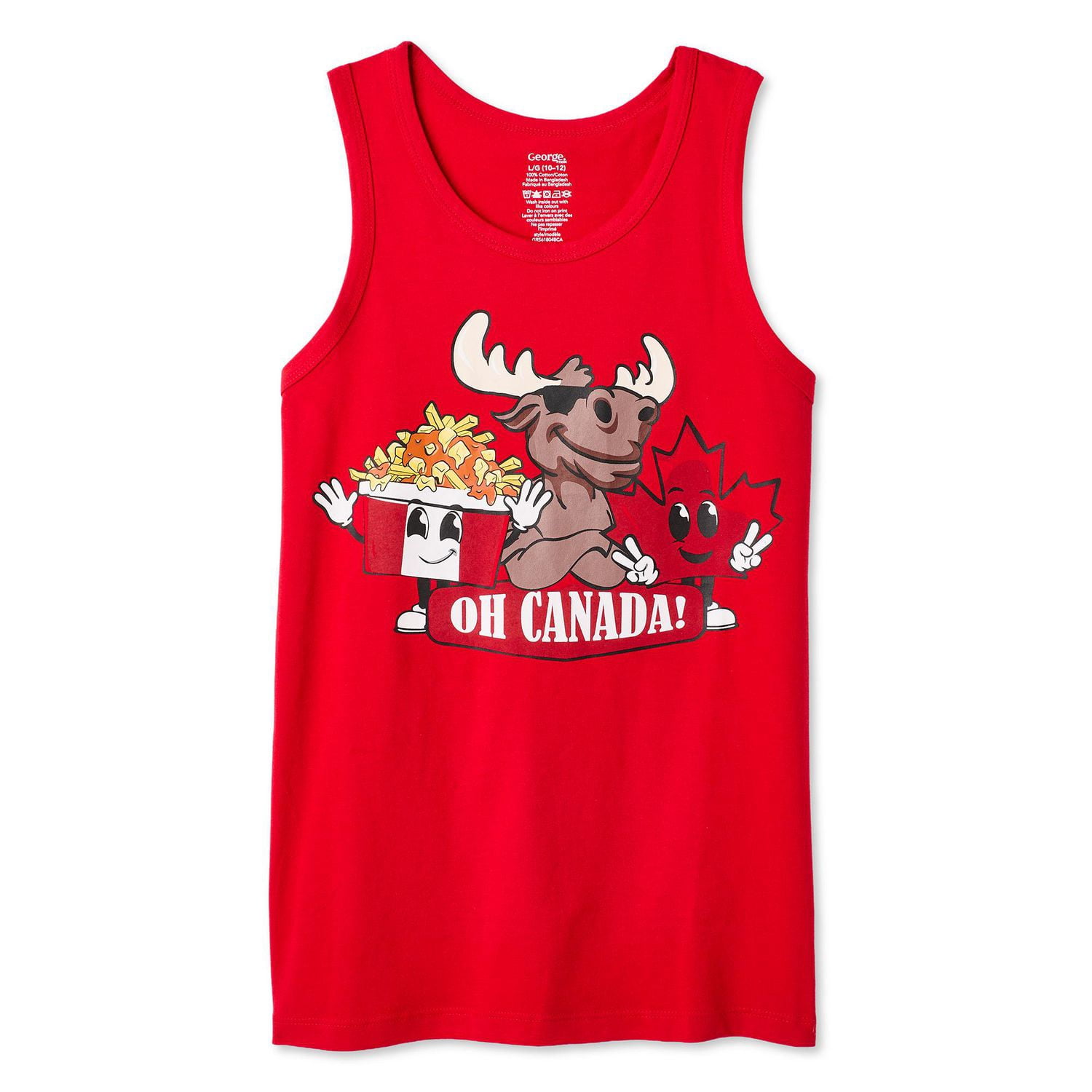 Click here for George Boys Canada Day Tank Top Xl prices
