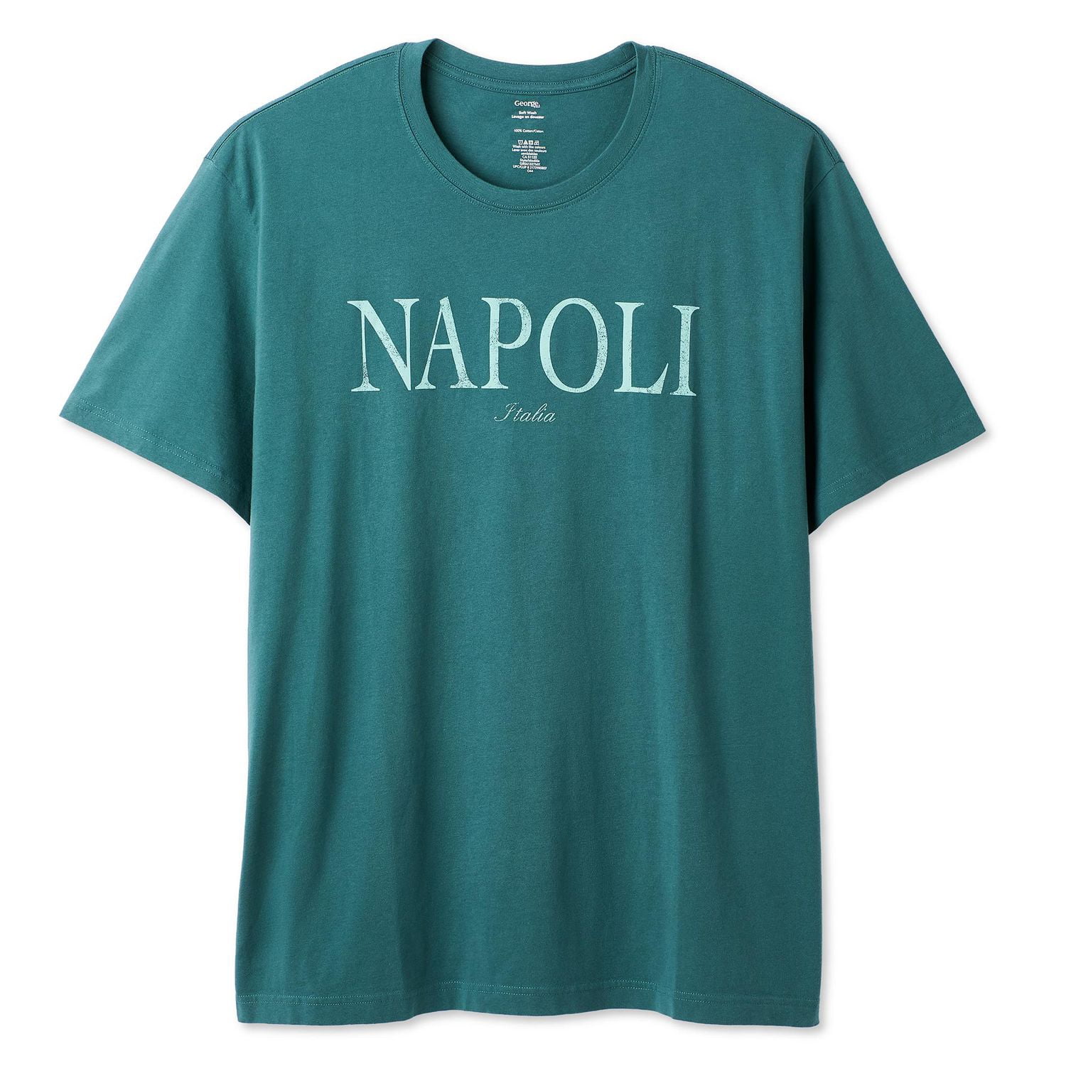 Click here for George Big Mens Graphic T-Shirt 5xl prices