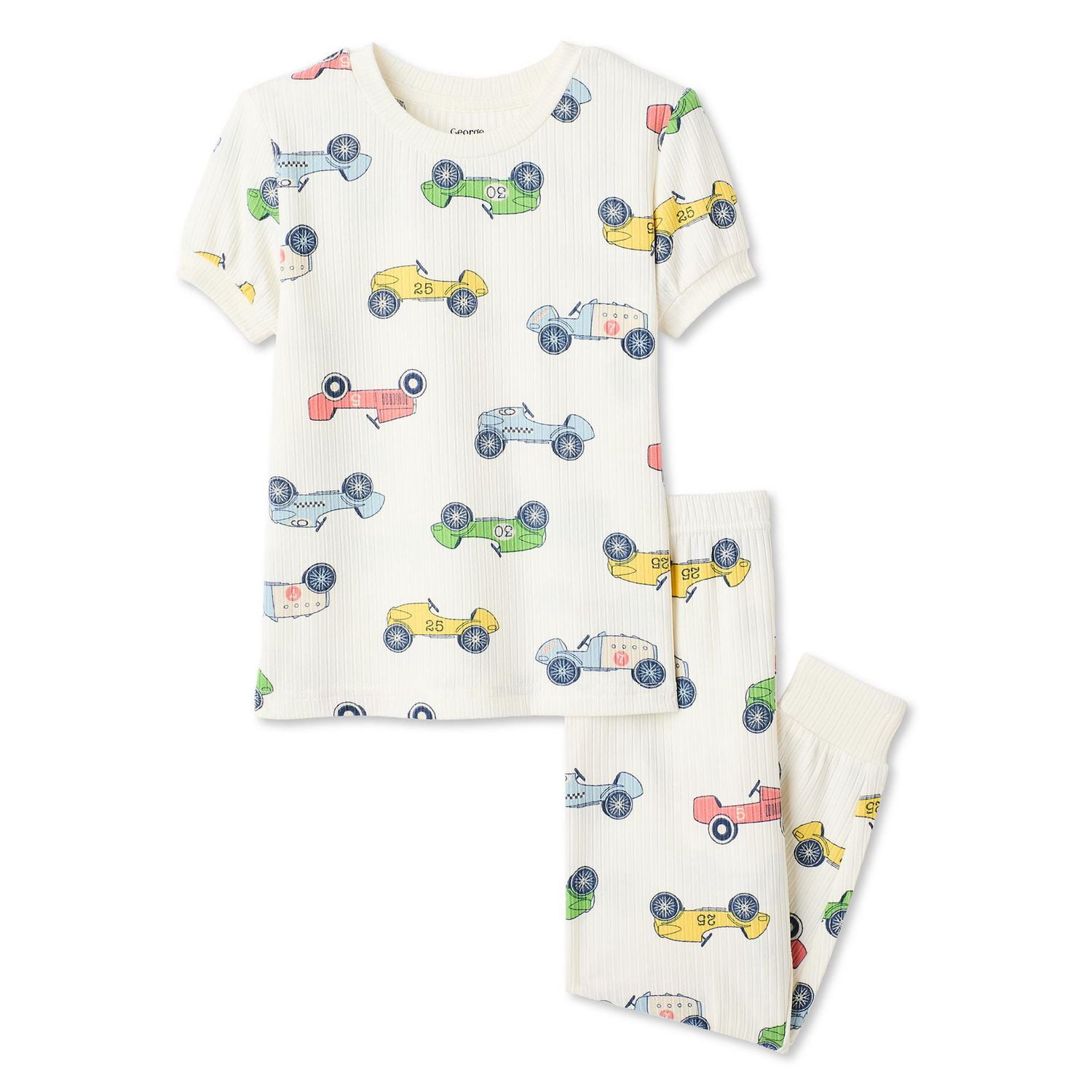 Click here for George Toddler Boys Two Piece Pajama Set 5t prices