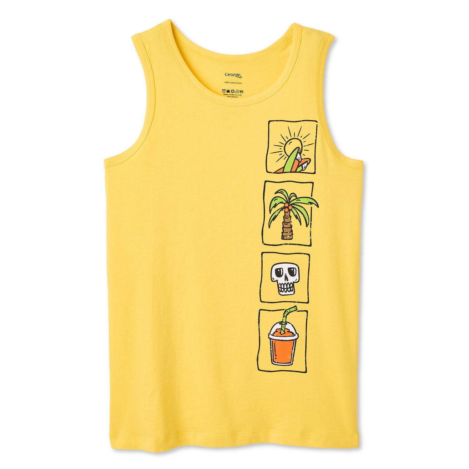 Click here for George Boys Graphic Tank Top Xl prices