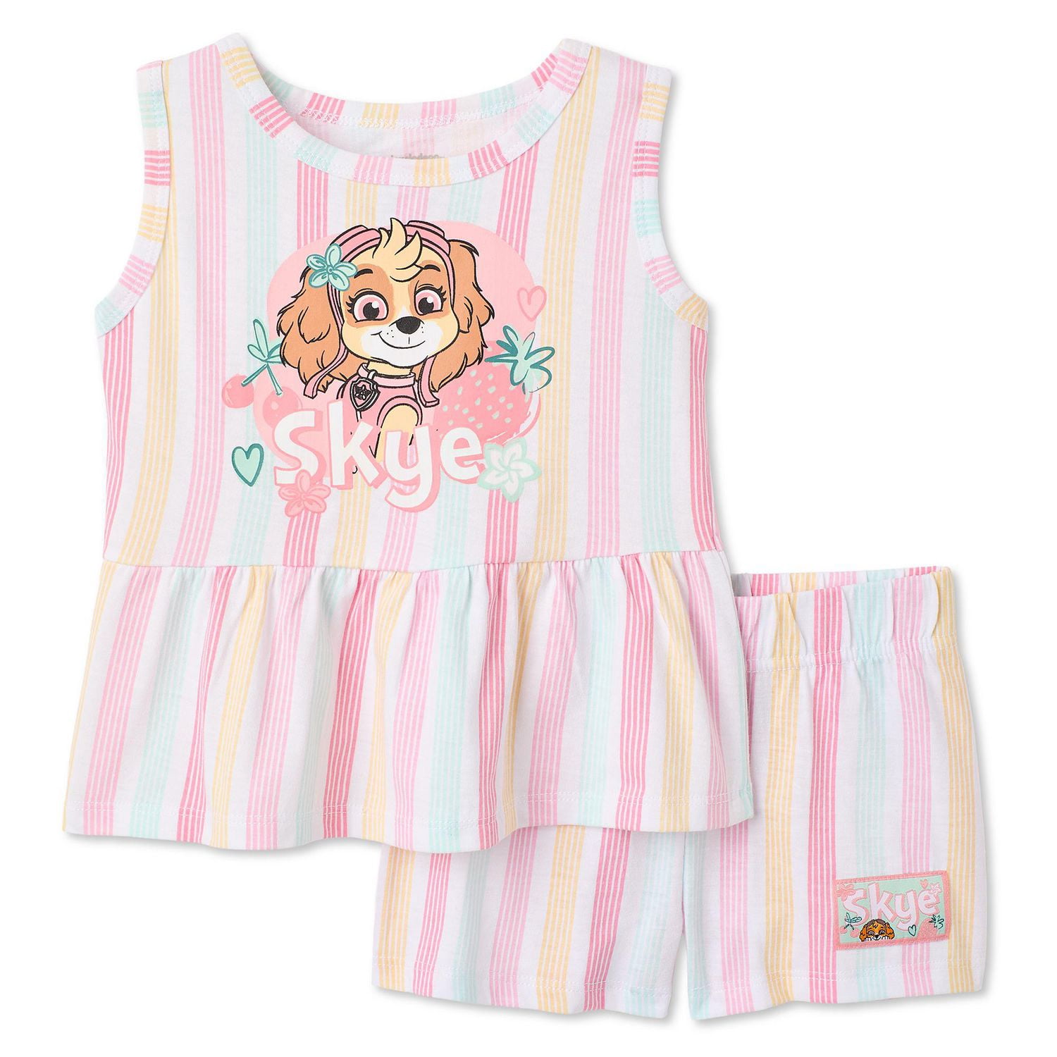 Click here for Paw Patrol Toddler Girls Two Piece Skye Tank Top S... prices