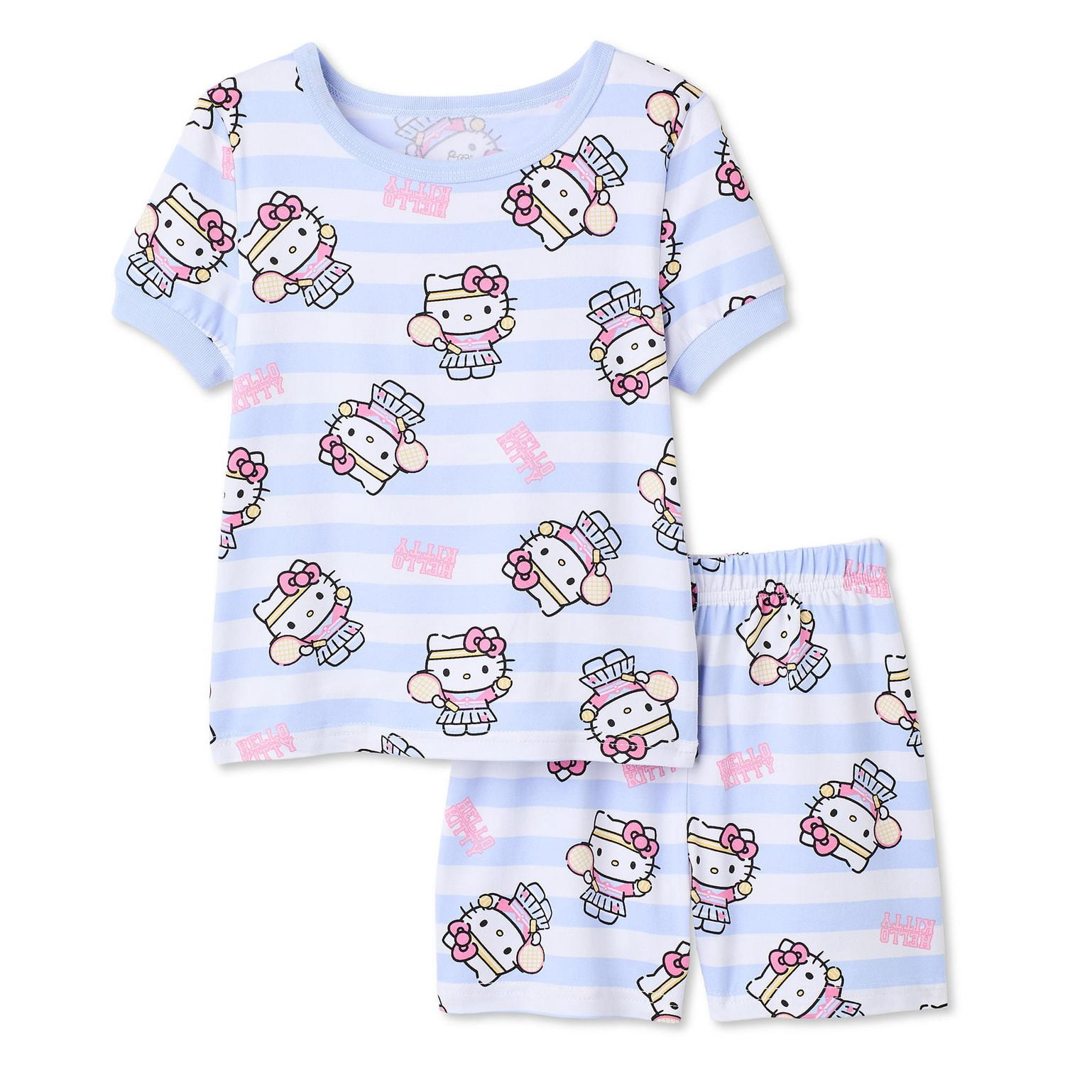 Click here for Hello Kitty Toddler Girls Two Piece Pajama Set 4t prices