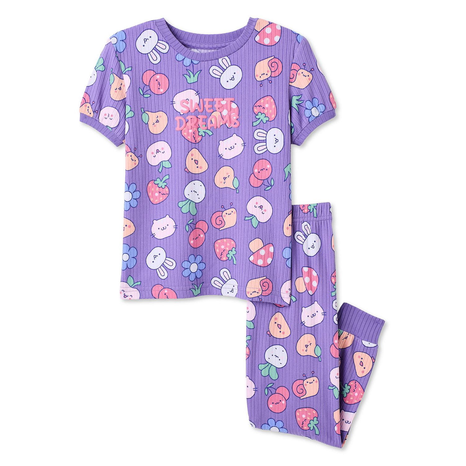 Click here for George Toddler Girls Two Piece Pajama Set 4t prices