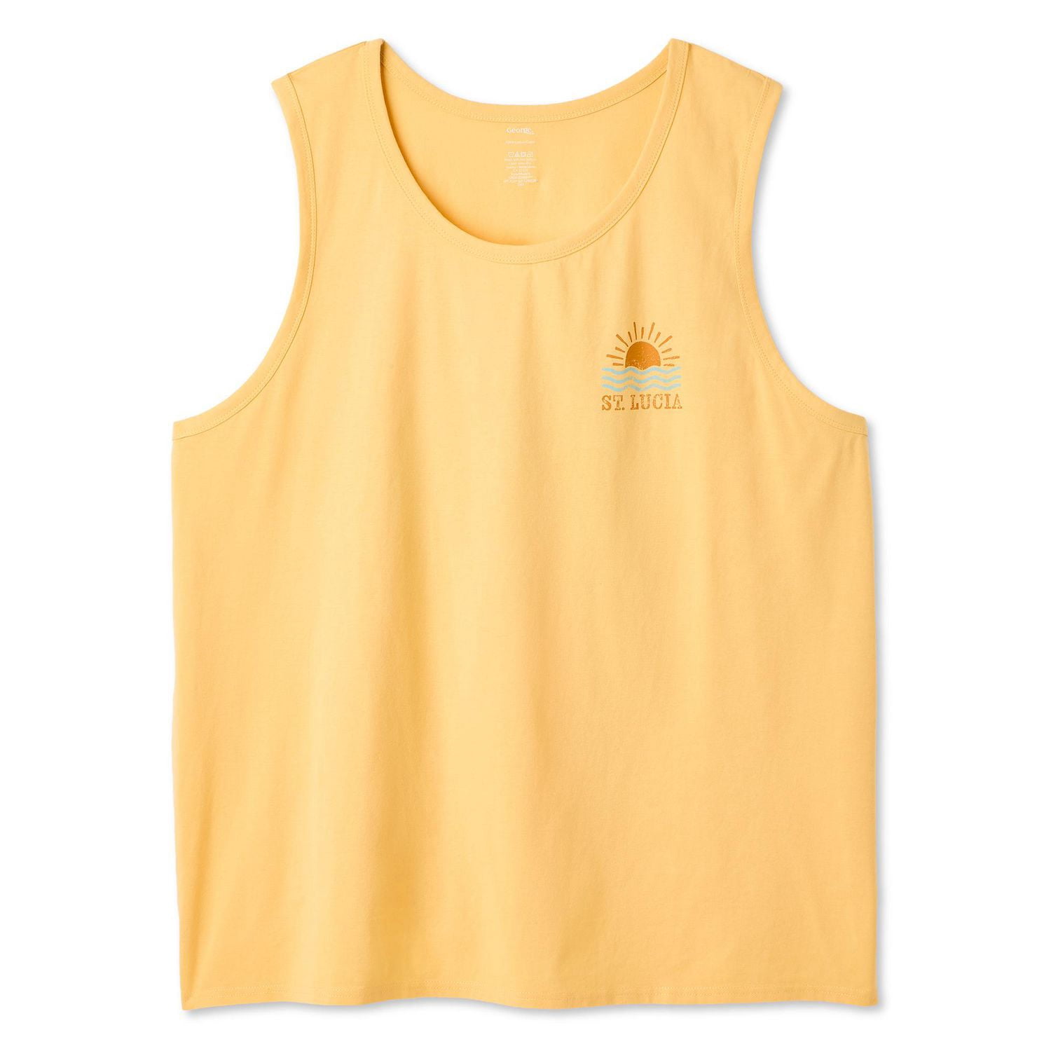 Click here for George Big Mens Graphic Tank Top 3xl prices