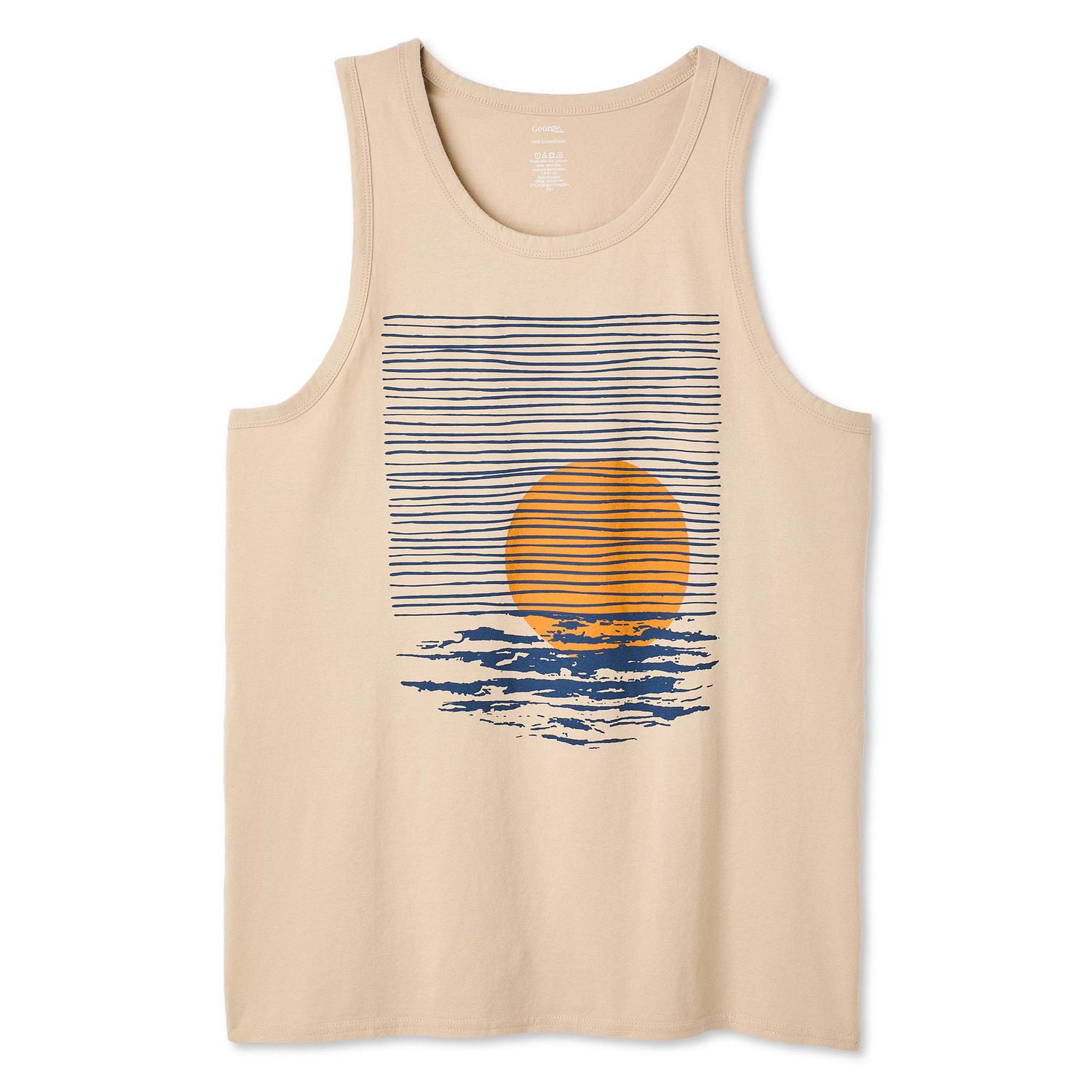 Click here for George Mens Graphic Tank Top Xl prices