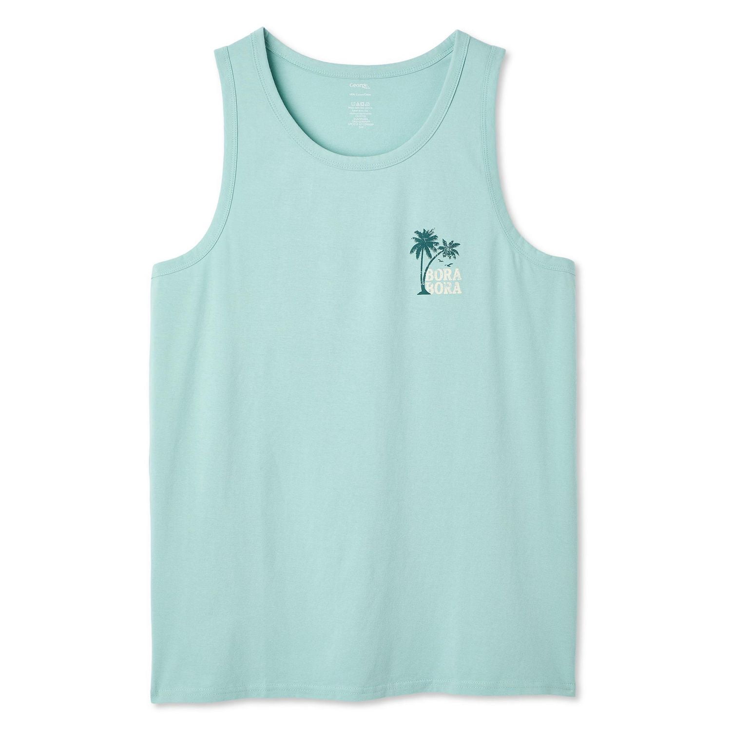 Click here for George Mens Graphic Tank Top S prices