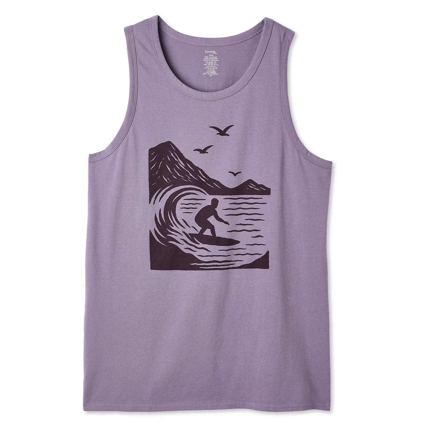 Click here for George Mens Graphic Tank Top S prices