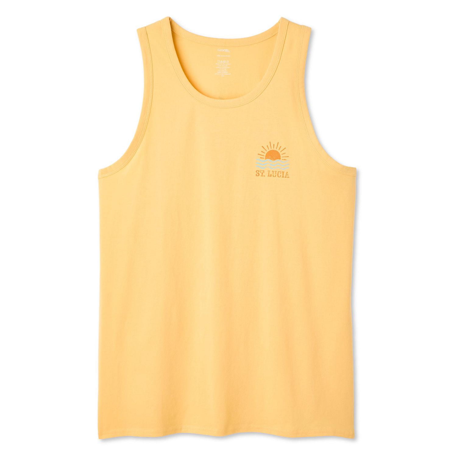 Click here for George Mens Graphic Tank Top M prices