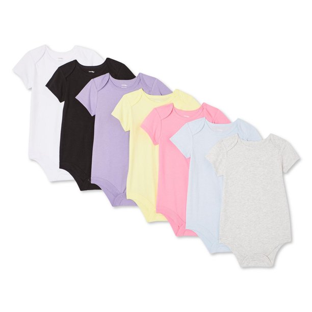 George Infants' Gender Inclusive Bodysuit 7-Pack - Walmart.ca