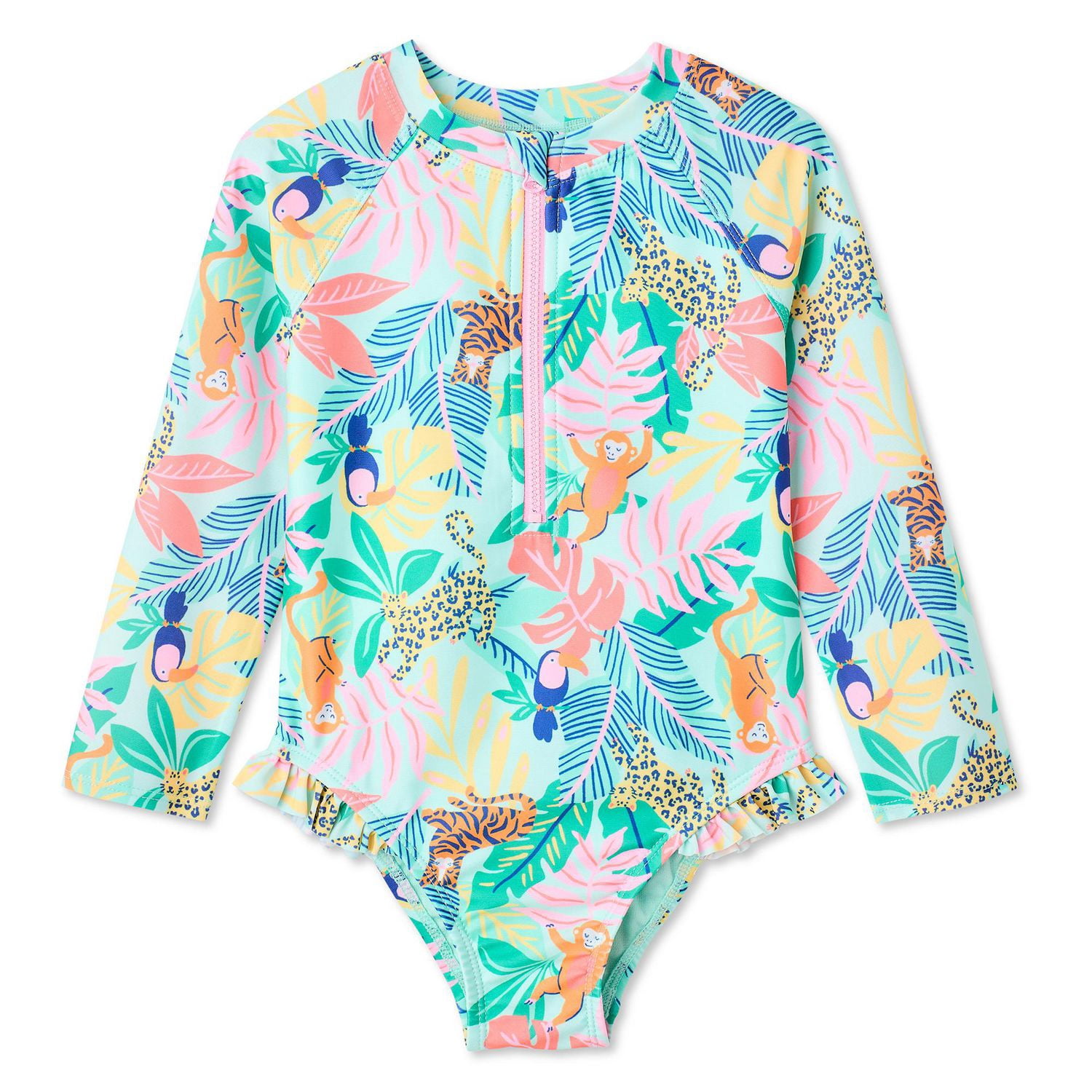 Click here for George Toddler Girls Printed One Piece Swimsuit 5t prices