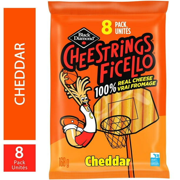 Black Diamond Cheestrings Ficello Cheddarific Family Pack - Walmart.ca