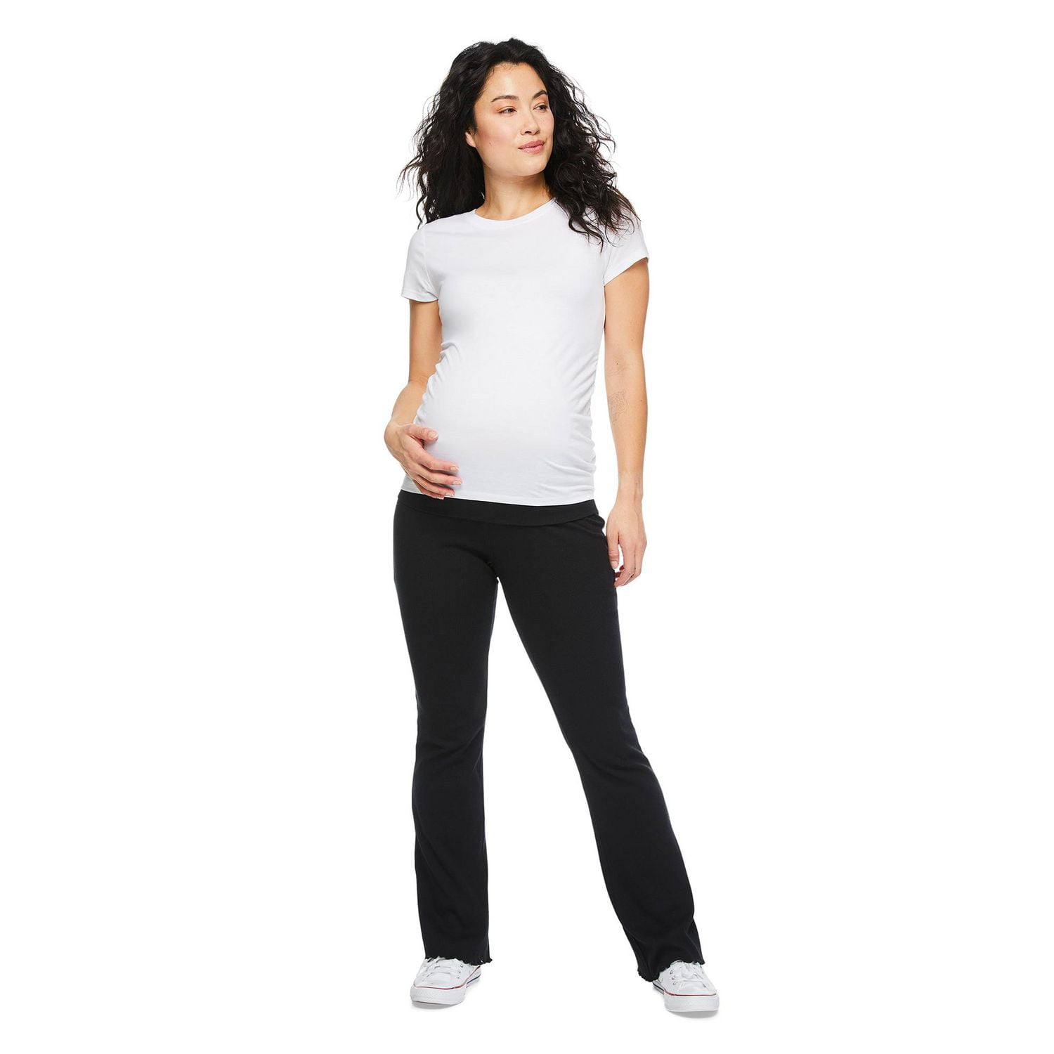 Click here for Paisley Sky Maternity Short Sleeve Crew Neck Tee S prices