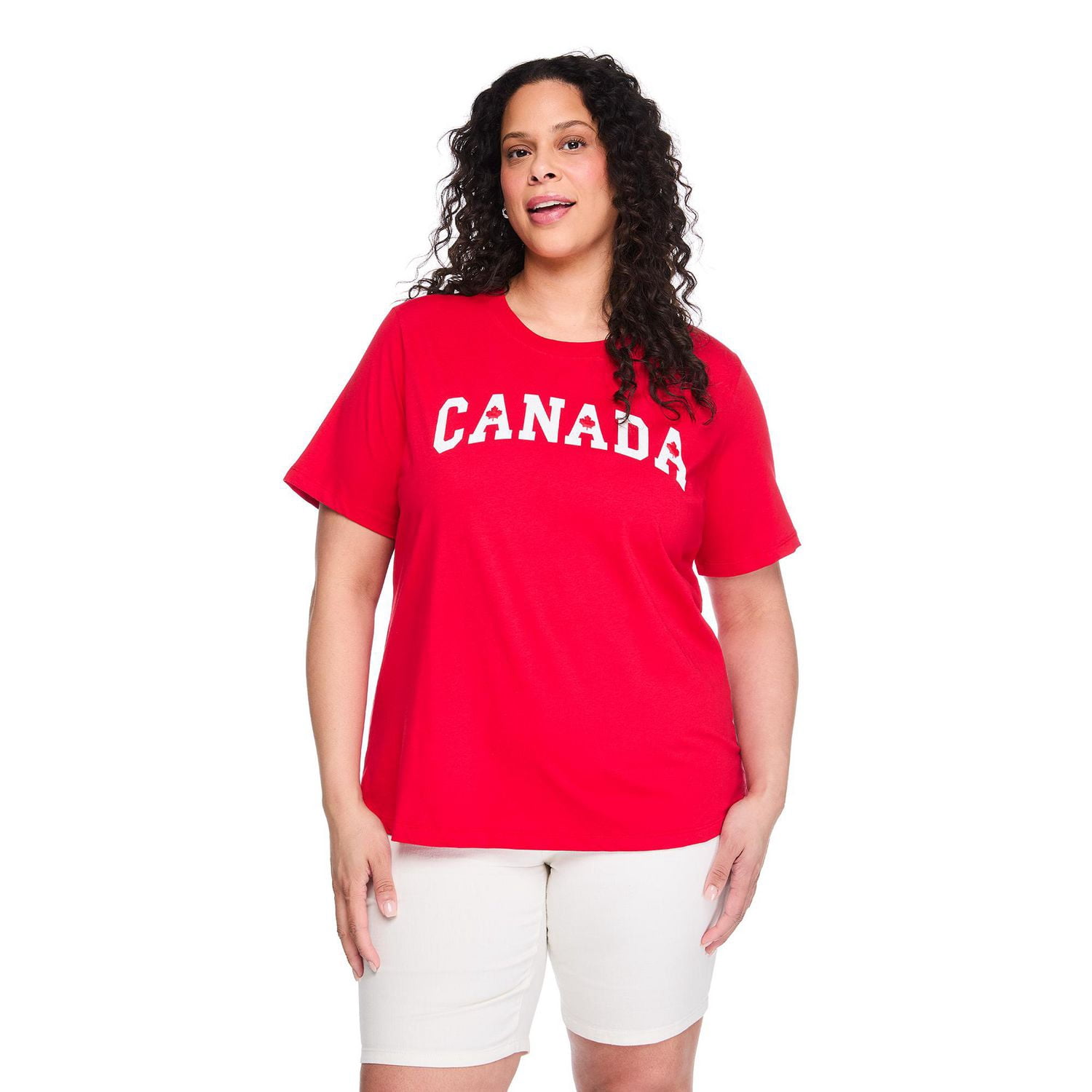 George Women's Plus Canada Day T-Shirt - Walmart.ca