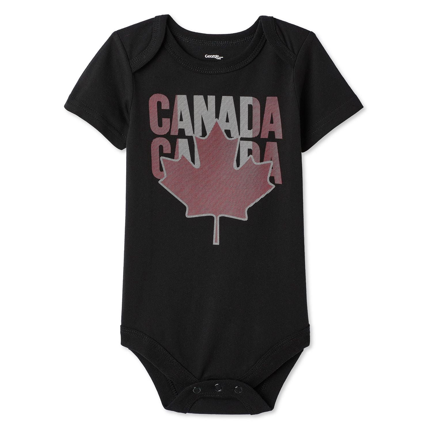Click here for George Infants Gender Inclusive Canada Day Bodysui... prices