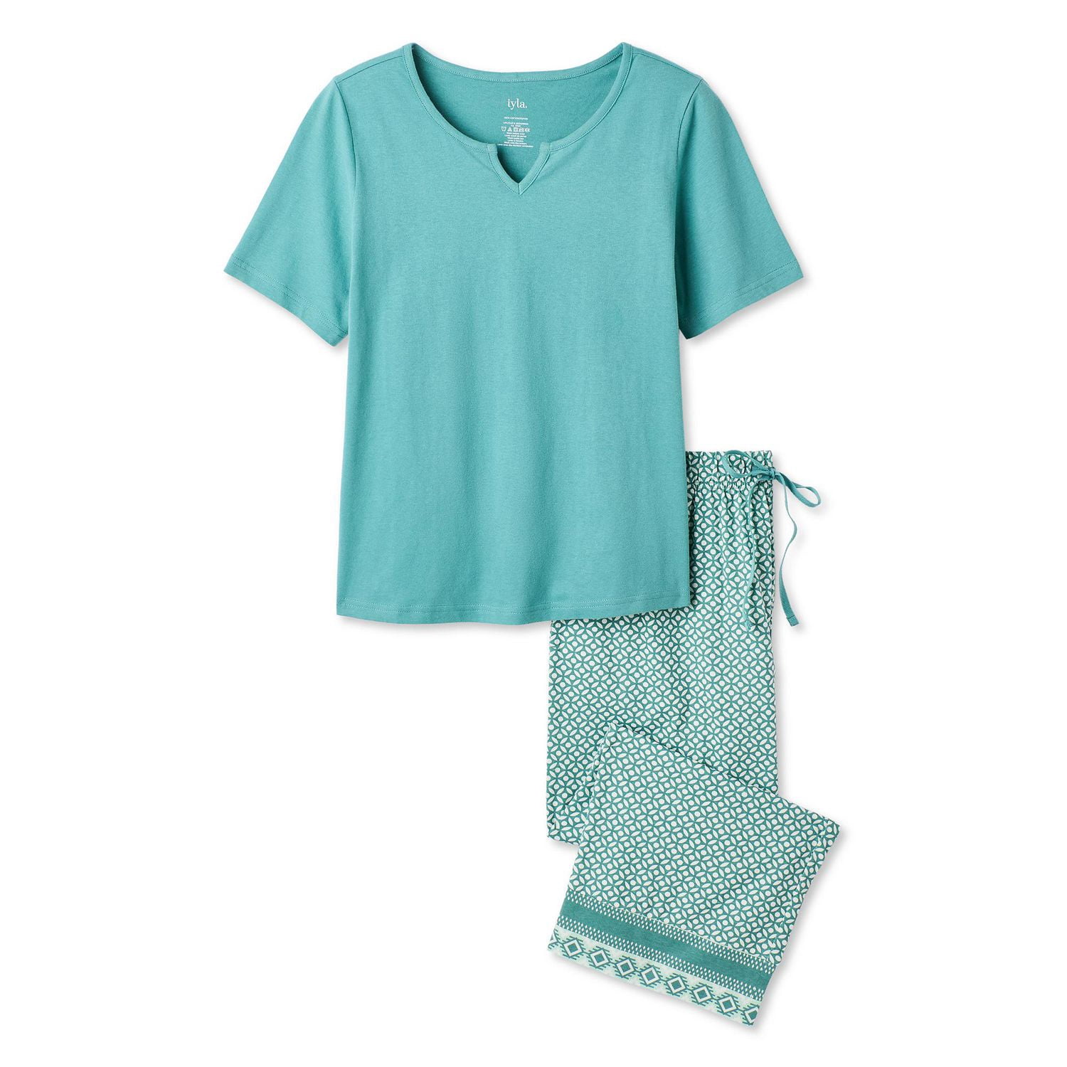 Click here for Iyla Womens Two Piece Pajama Set Xl prices