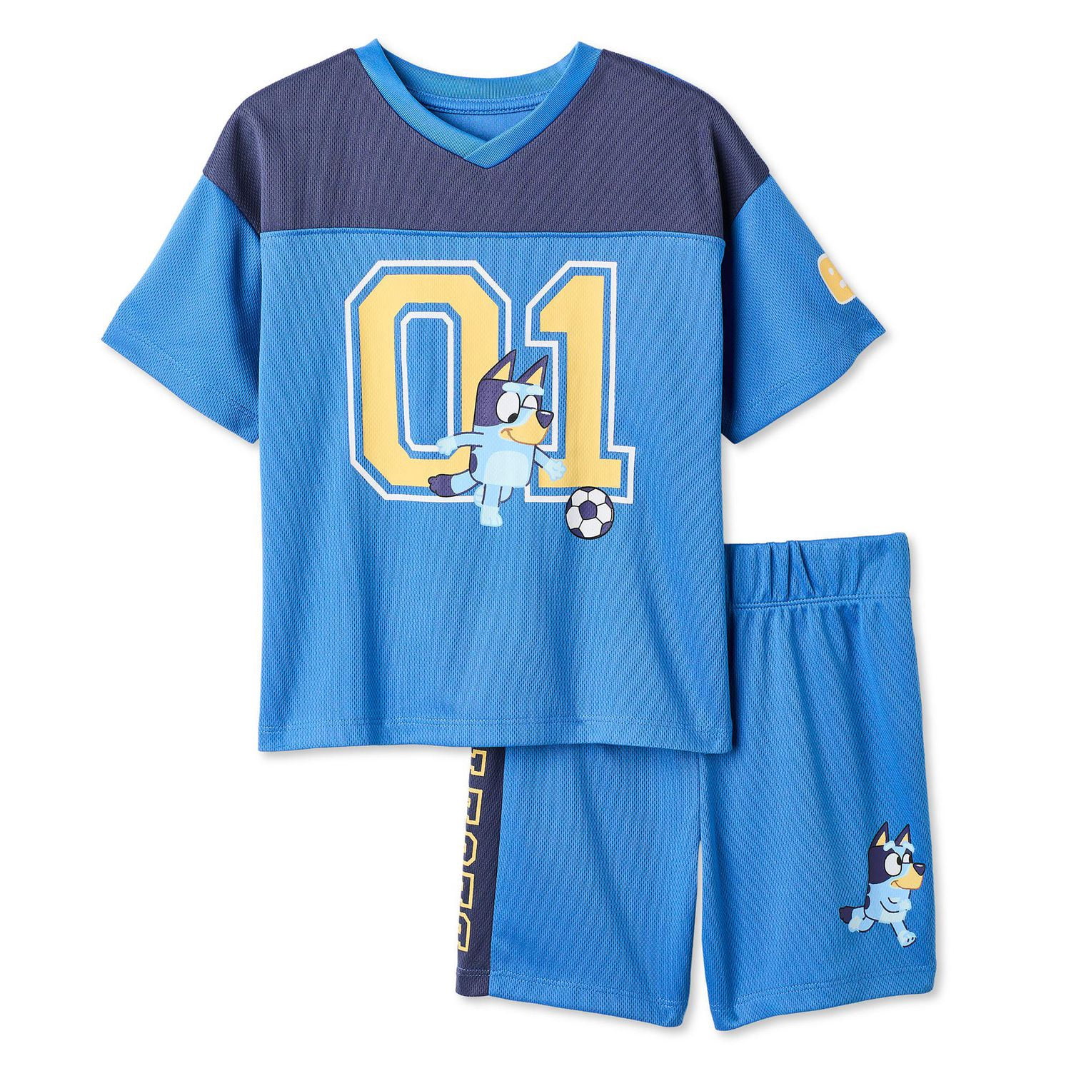 Click here for Bluey Toddler Boys Two Piece Jersey Set 5t prices