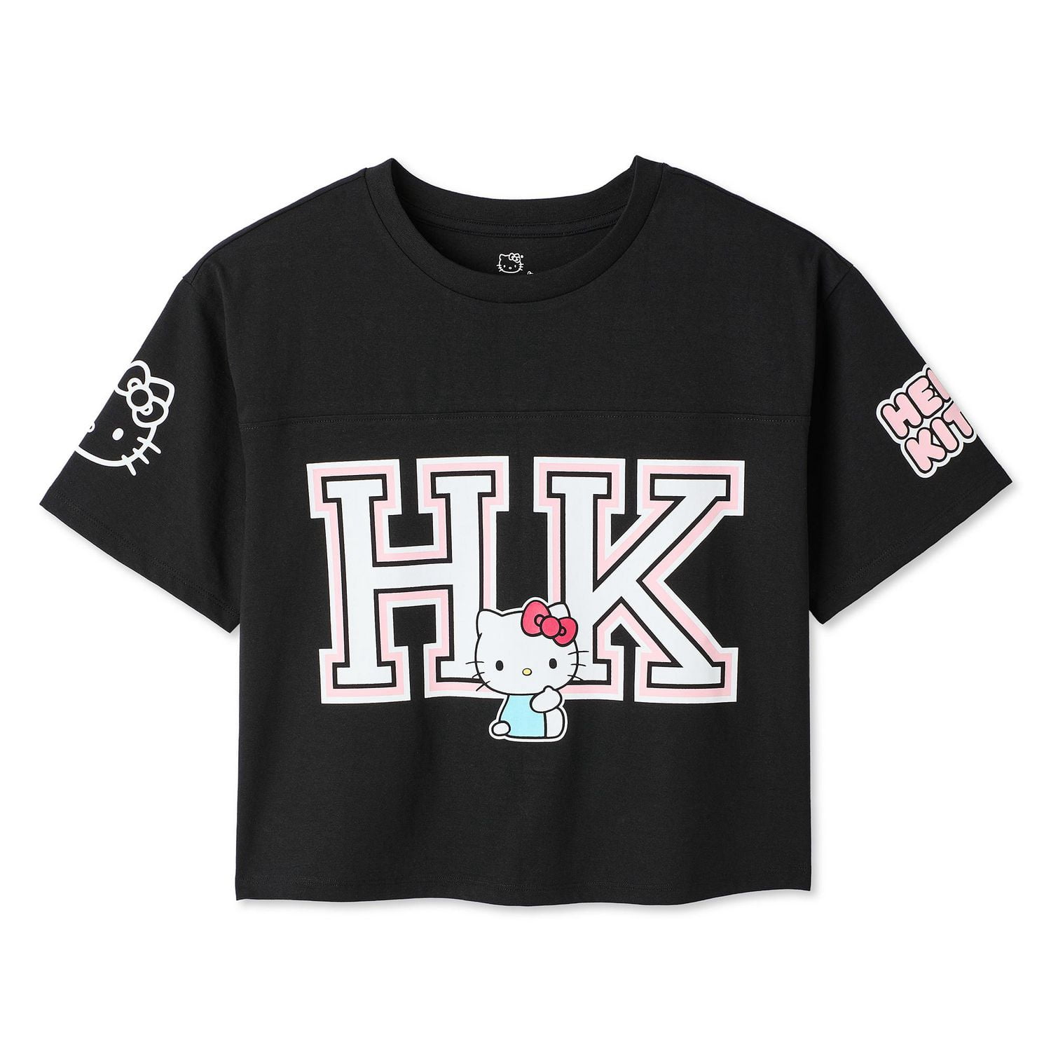 Click here for Sanrio Womens Hello Kitty Cropped T-Shirt M prices