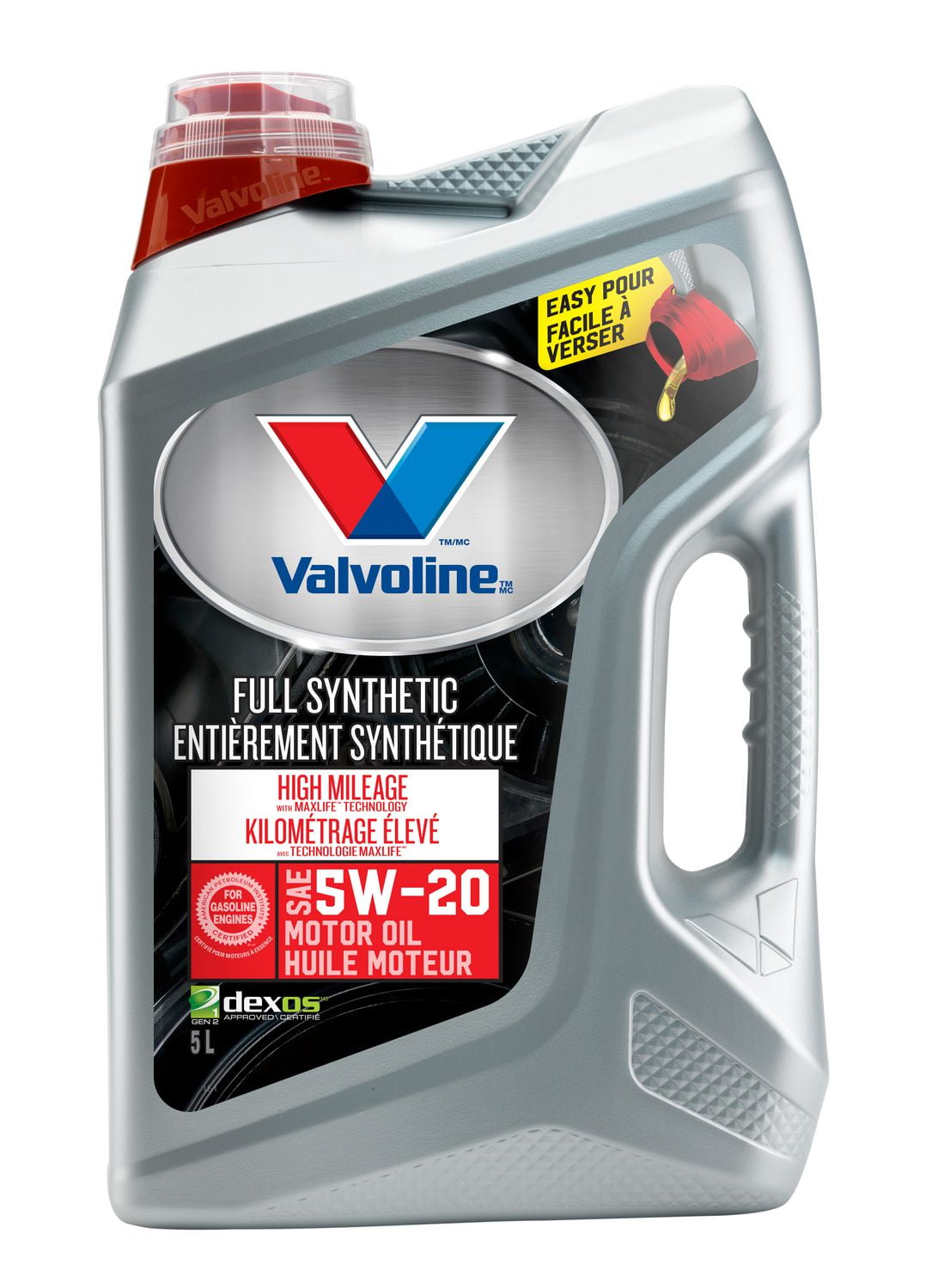 Valvoline Full Synthetic with Maxlife Technology 5W20 Motor Oil ...