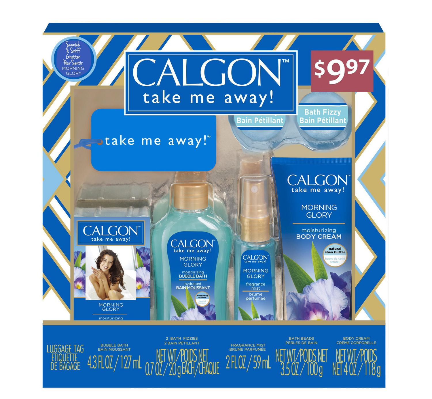 Calgon Morning Glory 7pc Holiday Gift Set | Walmart Canada