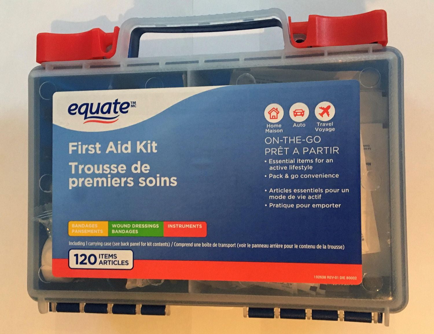 Click here for Equate First Aid Kit 120 Count prices
