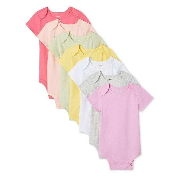 George Infants' Gender Inclusive Bodysuit 7-Pack - Walmart.ca