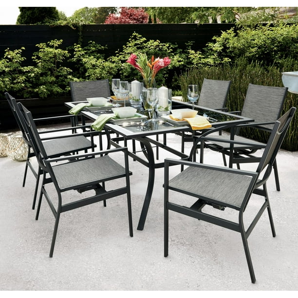 MAINSTAYS Palm Beach 7-Piece Dining Set - Walmart.ca