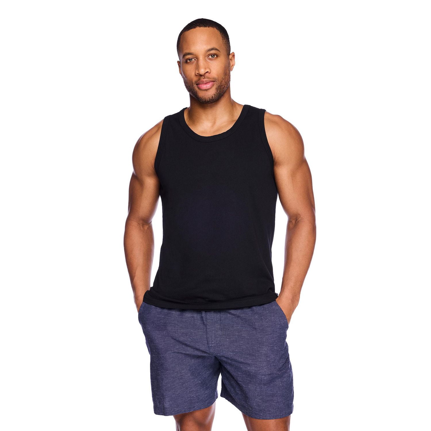 Click here for George Mens Crew-Neck Tank Top M prices
