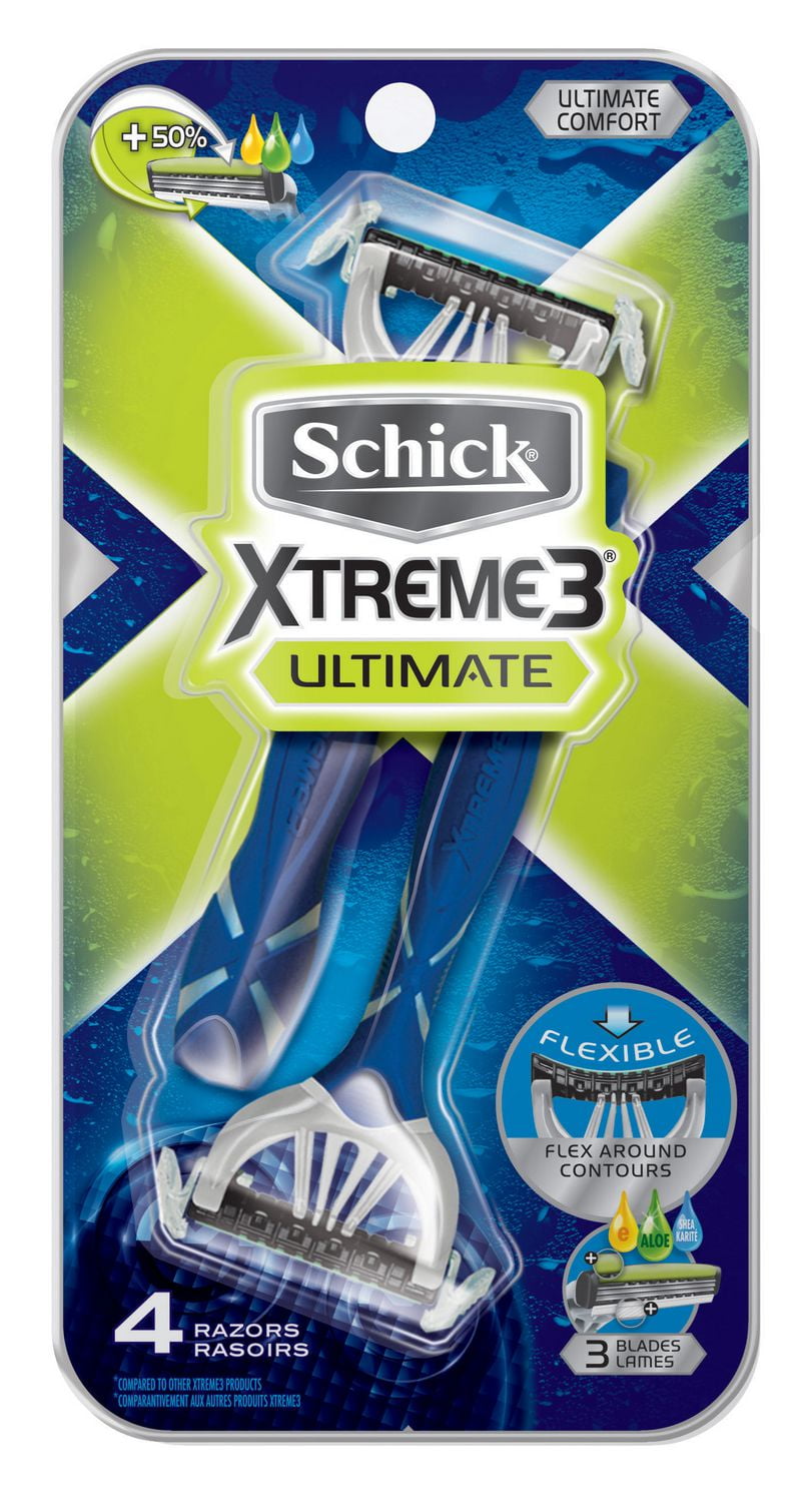 Schick Xtreme3 Men's Ultimate Disposable Razor | Walmart Canada