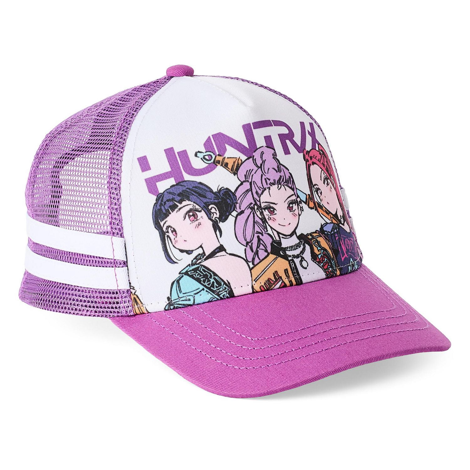 Click here for Kpop Demon Hunters Girls Huntrix Trucker Cap One S... prices