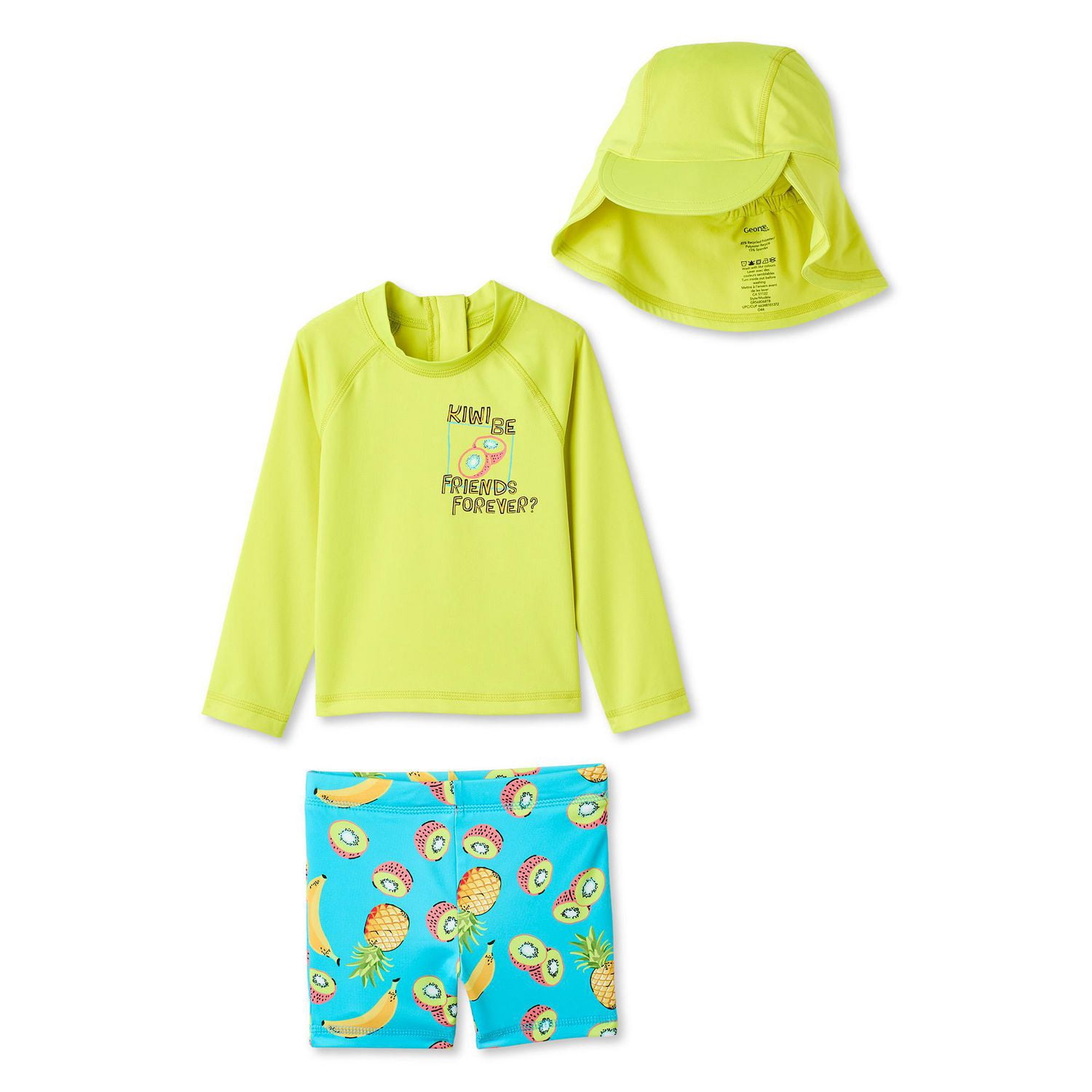Click here for George Toddler Boys Three Piece Rashguard Set 2t prices