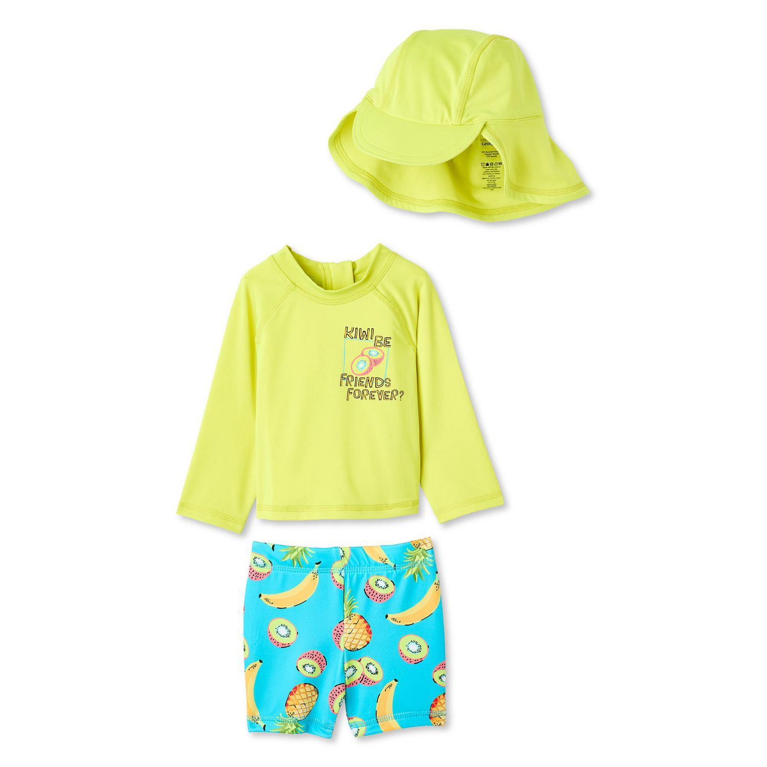 Click here for George Baby Boys Three Piece Rashguard Set 6-12 Mo... prices