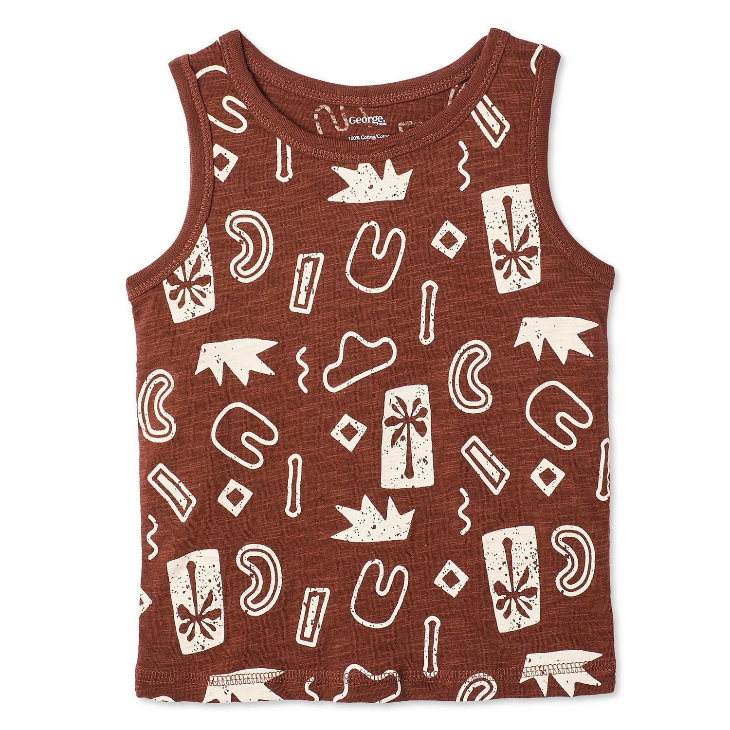 Click here for George Toddler Boys Printed Tank Top 5t prices