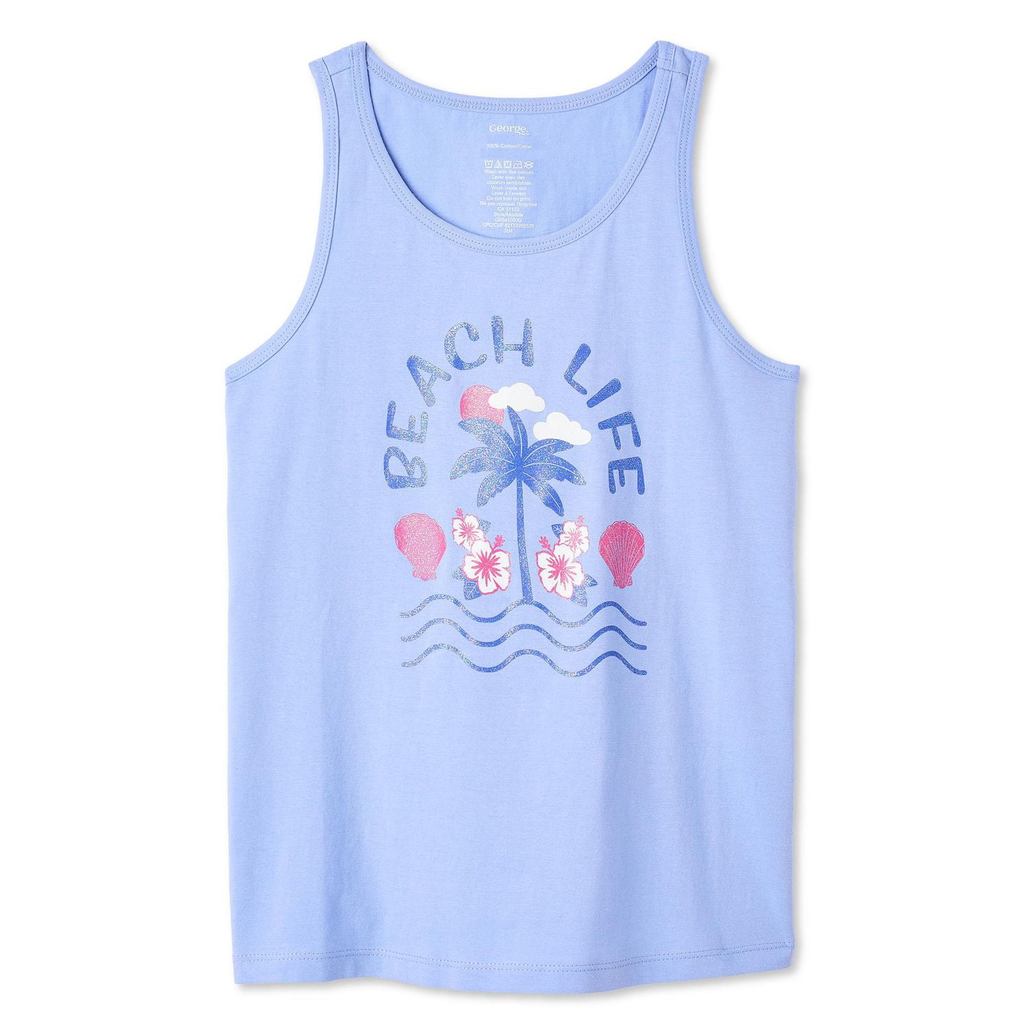 Click here for George Girls Graphic Tank Top M prices