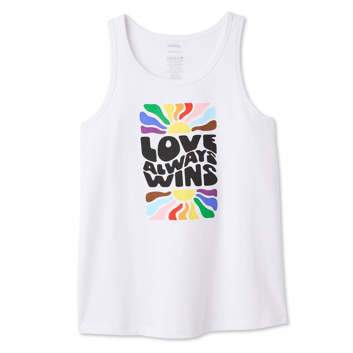 Click here for George Girls Pride Tank Top S prices