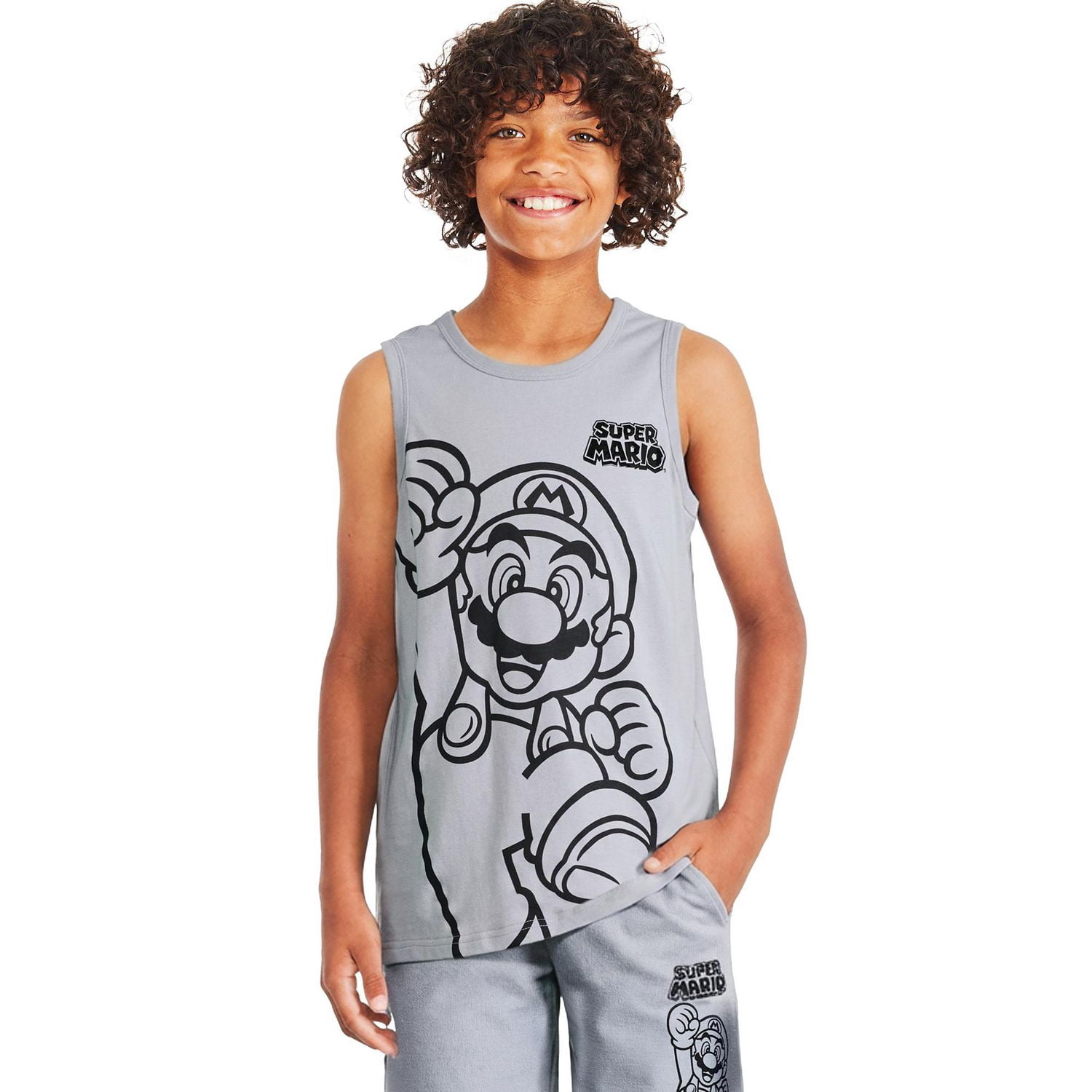 Click here for Super Mario Bros. Nintendo Boys Super Mario Tank T... prices