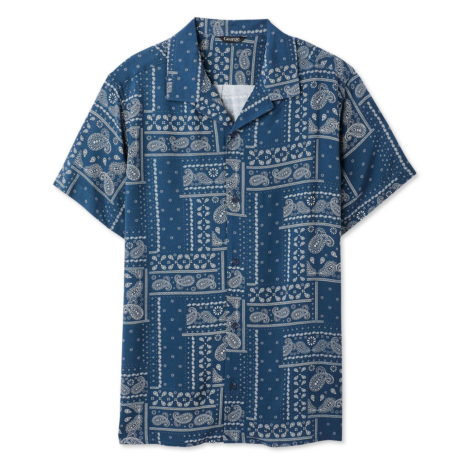 Click here for George Mens Printed Resort Shirt M prices