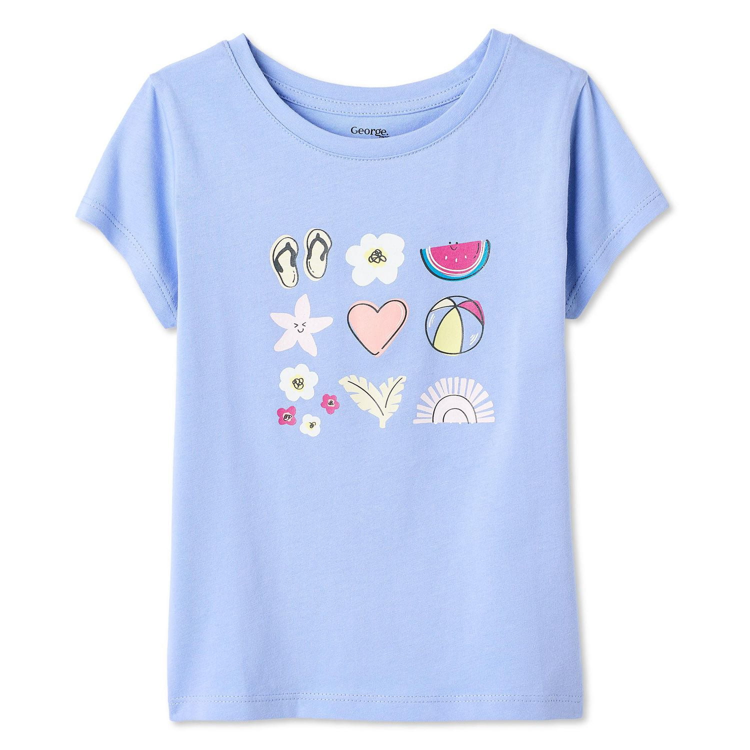 Click here for George Toddler Girls Graphic T-Shirt 2t prices