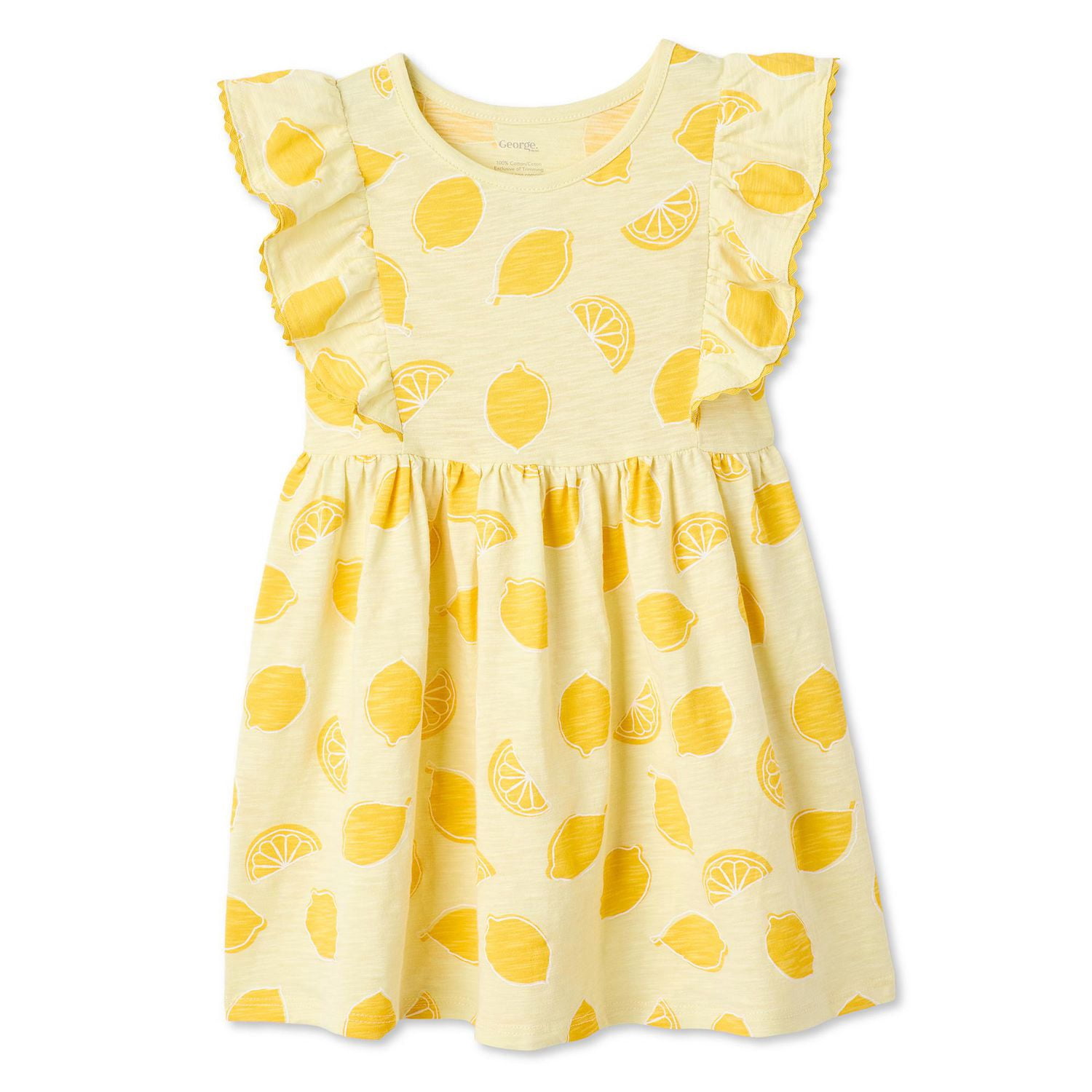Click here for George Toddler Girls Ruffle Trim Dress 2t prices