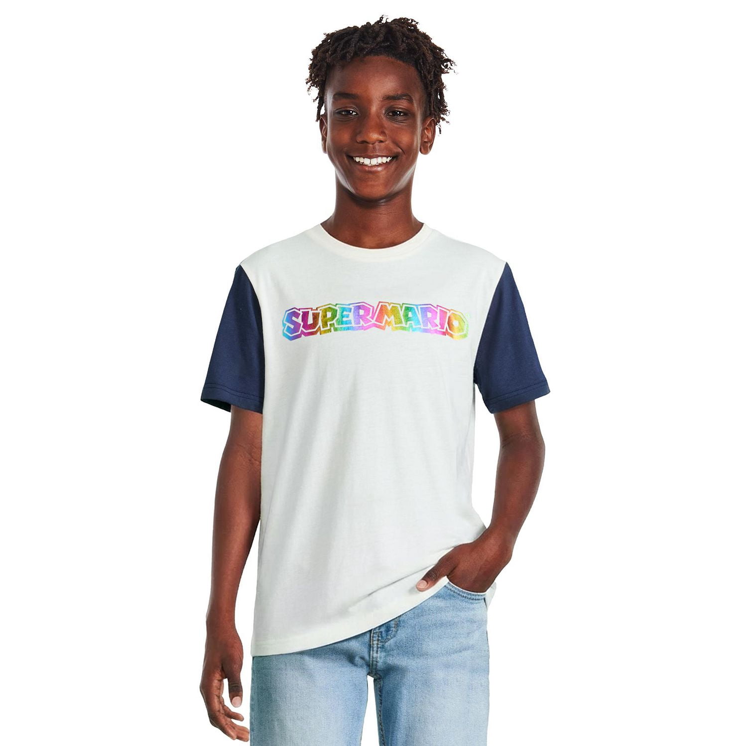 Click here for Super Mario Bros. Nintendo Boys Super Mario T-Shir... prices