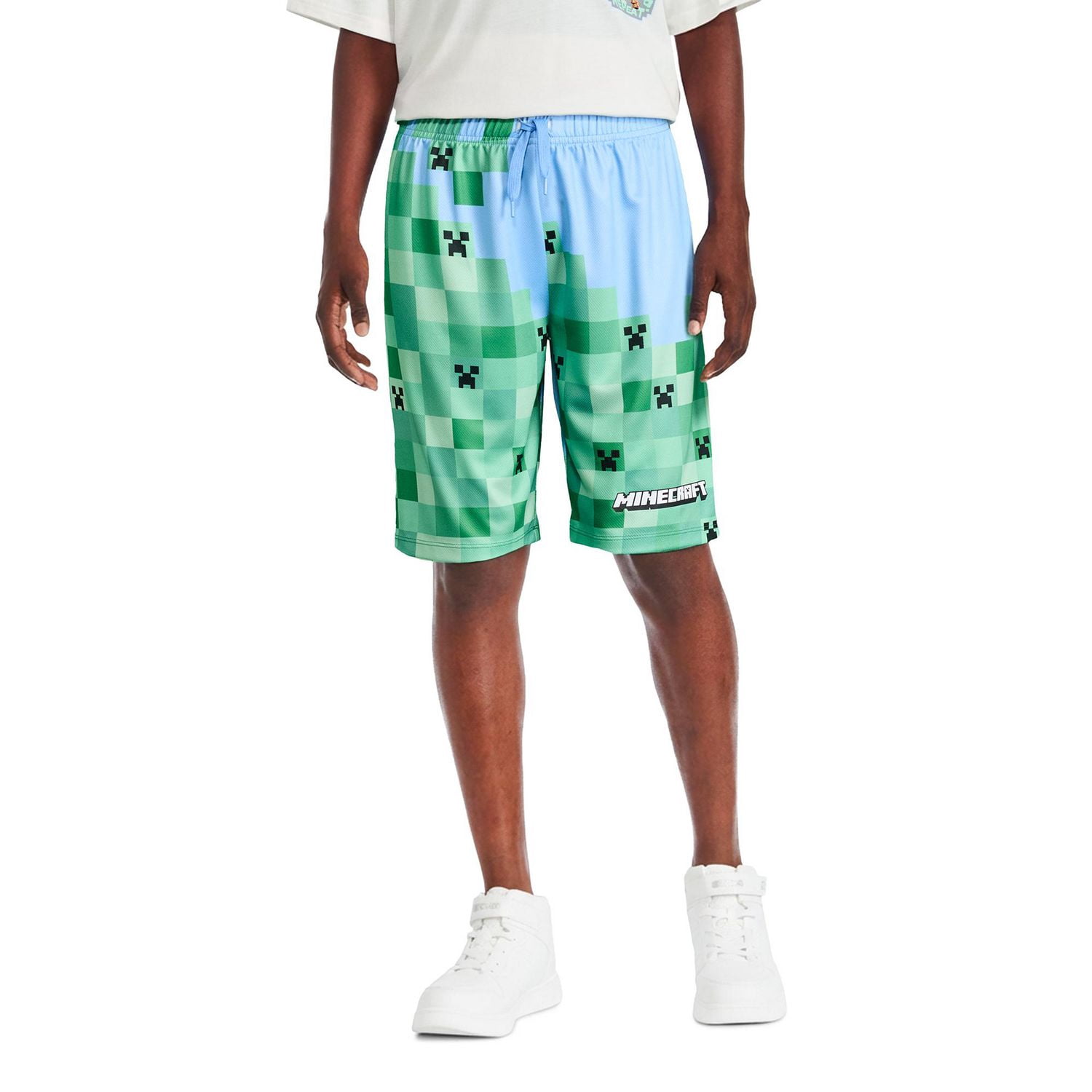 Click here for Minecraft Boys Creeper Short L prices